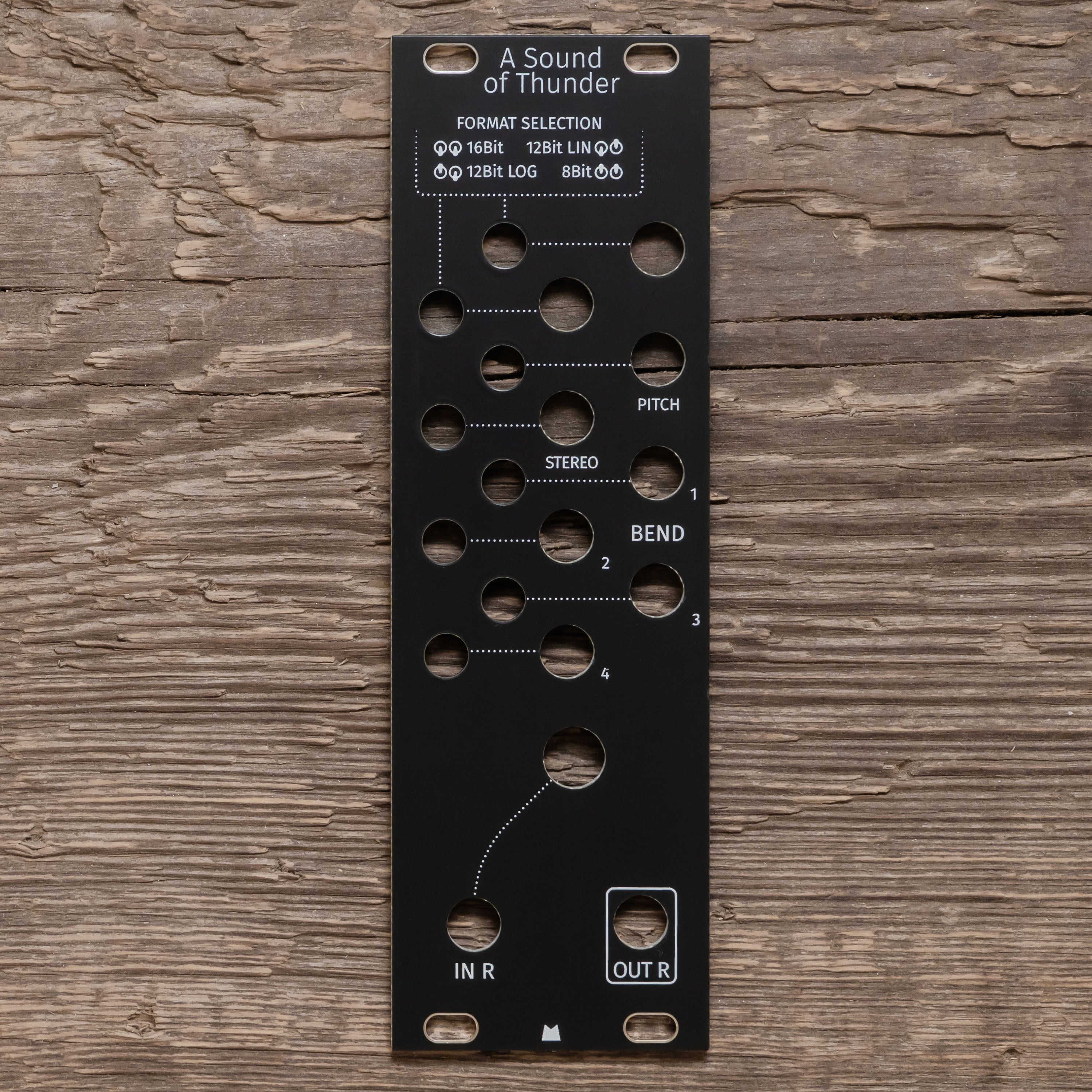 A Sound Of Thunder (mk2) black panel – Mörk Modules