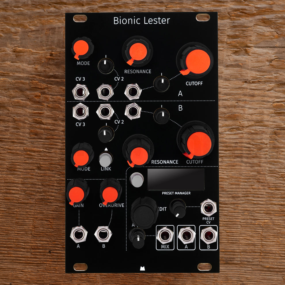 Bionic Lester (mk3) black panel – Mörk Modules