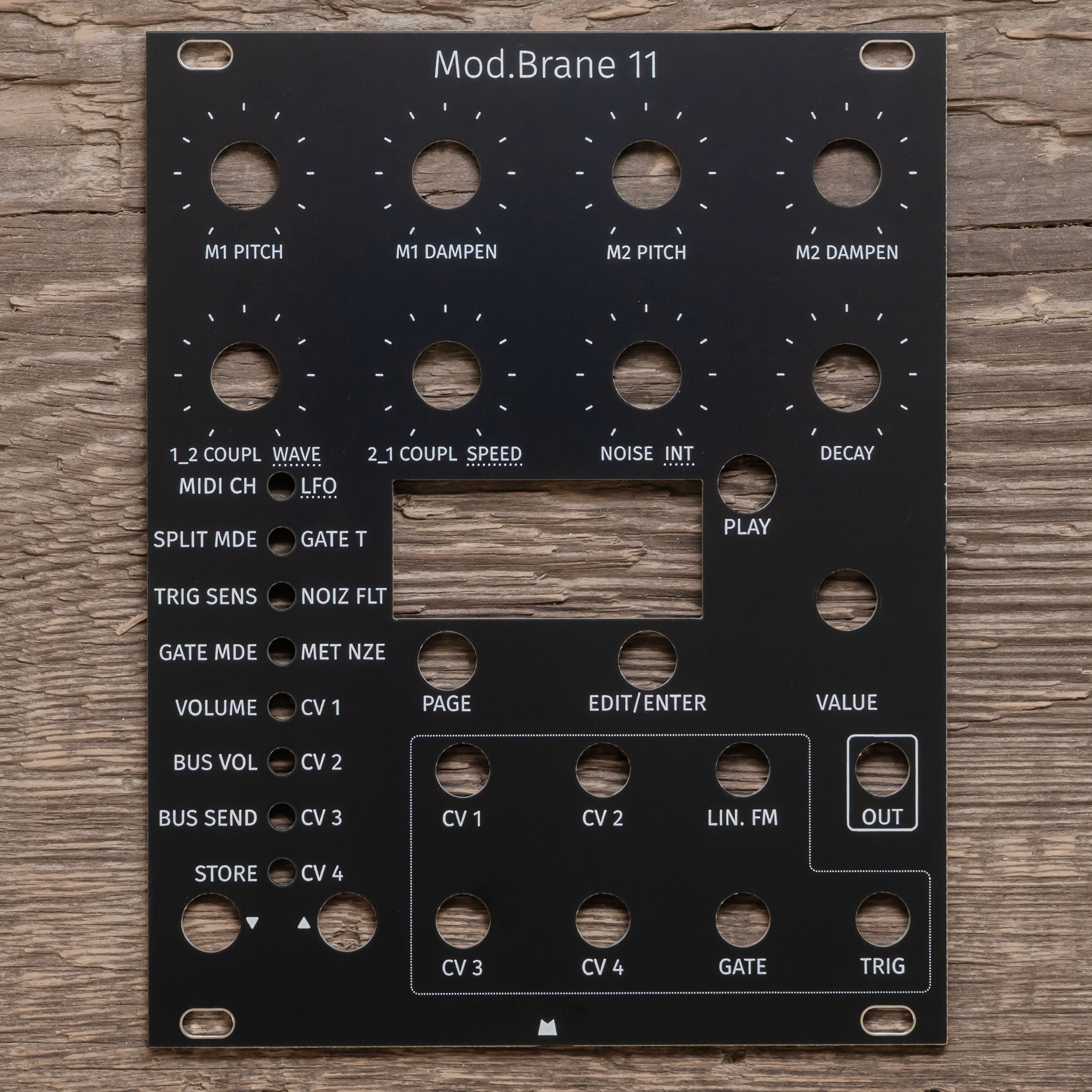 Mod.Brane 11 black panel – Mörk Modules