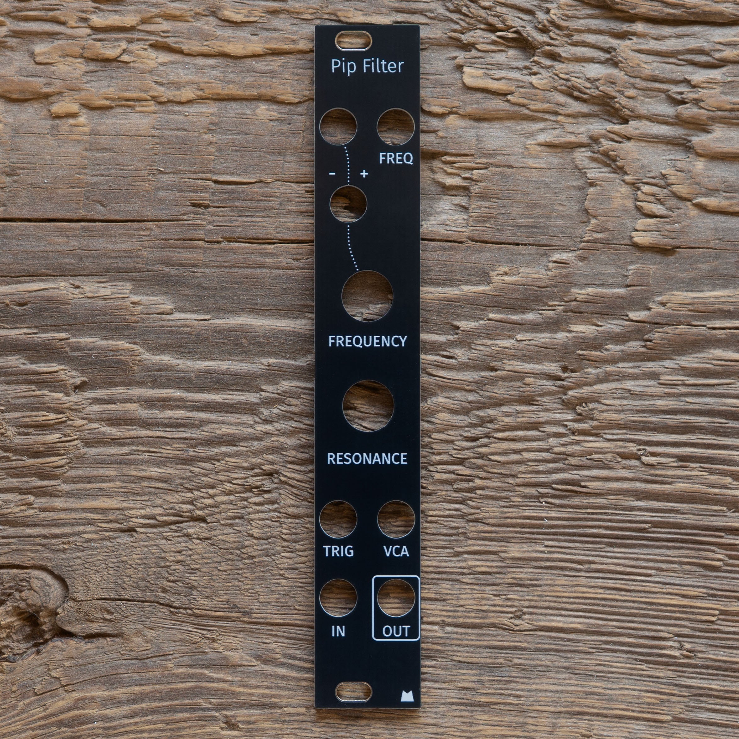 Pip Filter black panel – Mörk Modules