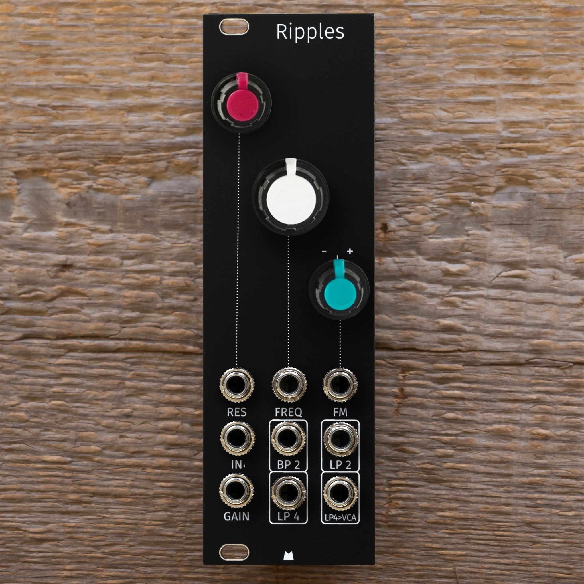 Ripples (mk1) black panel – Mörk Modules