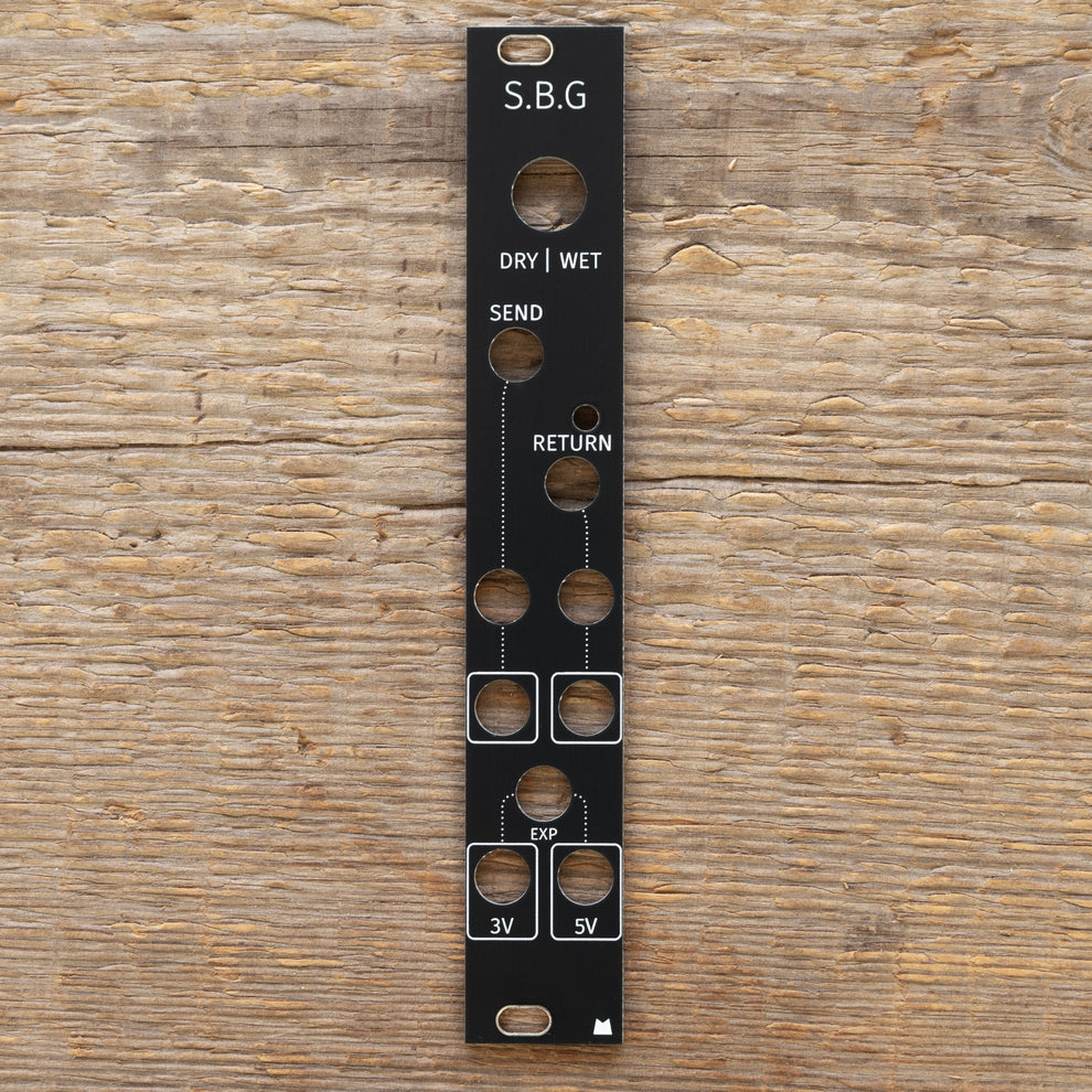 S.B.G black panel – Mörk Modules