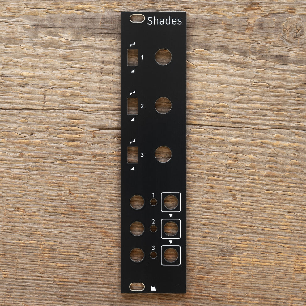 Shades (mk1) black panel – Mörk Modules