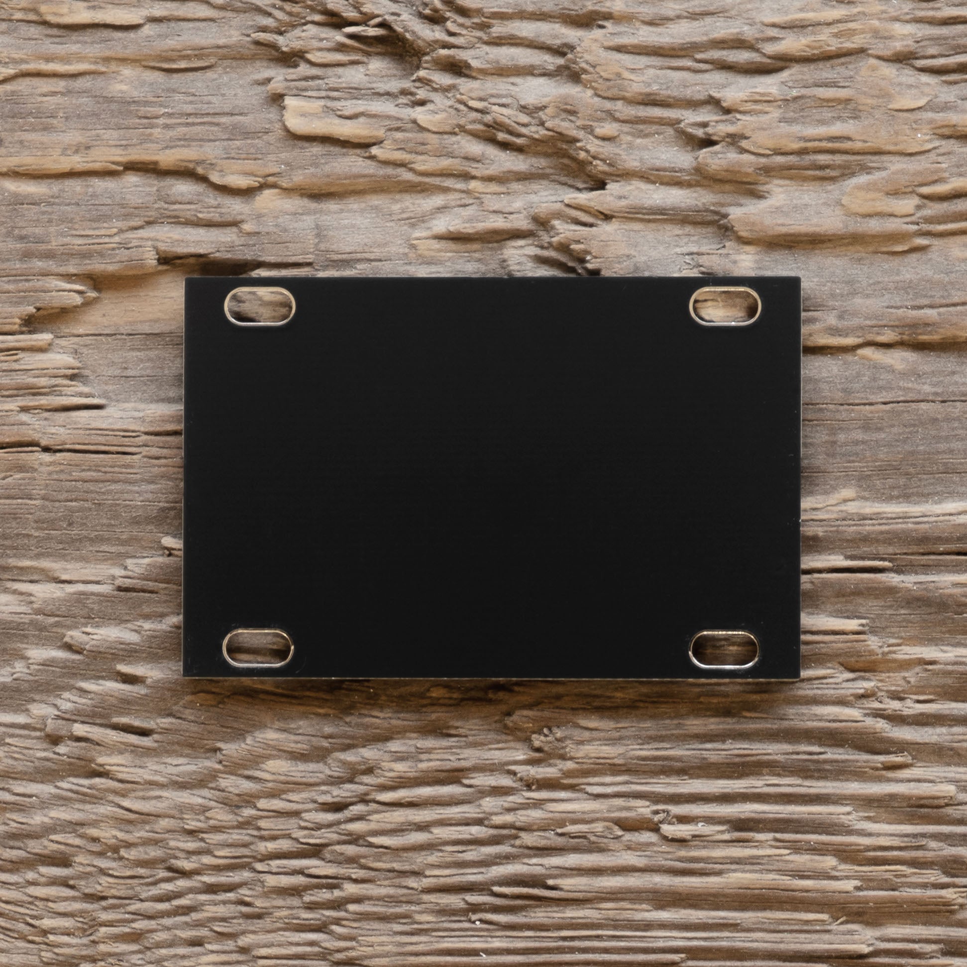 Blank - Black - 12hp 1U – Mörk Modules