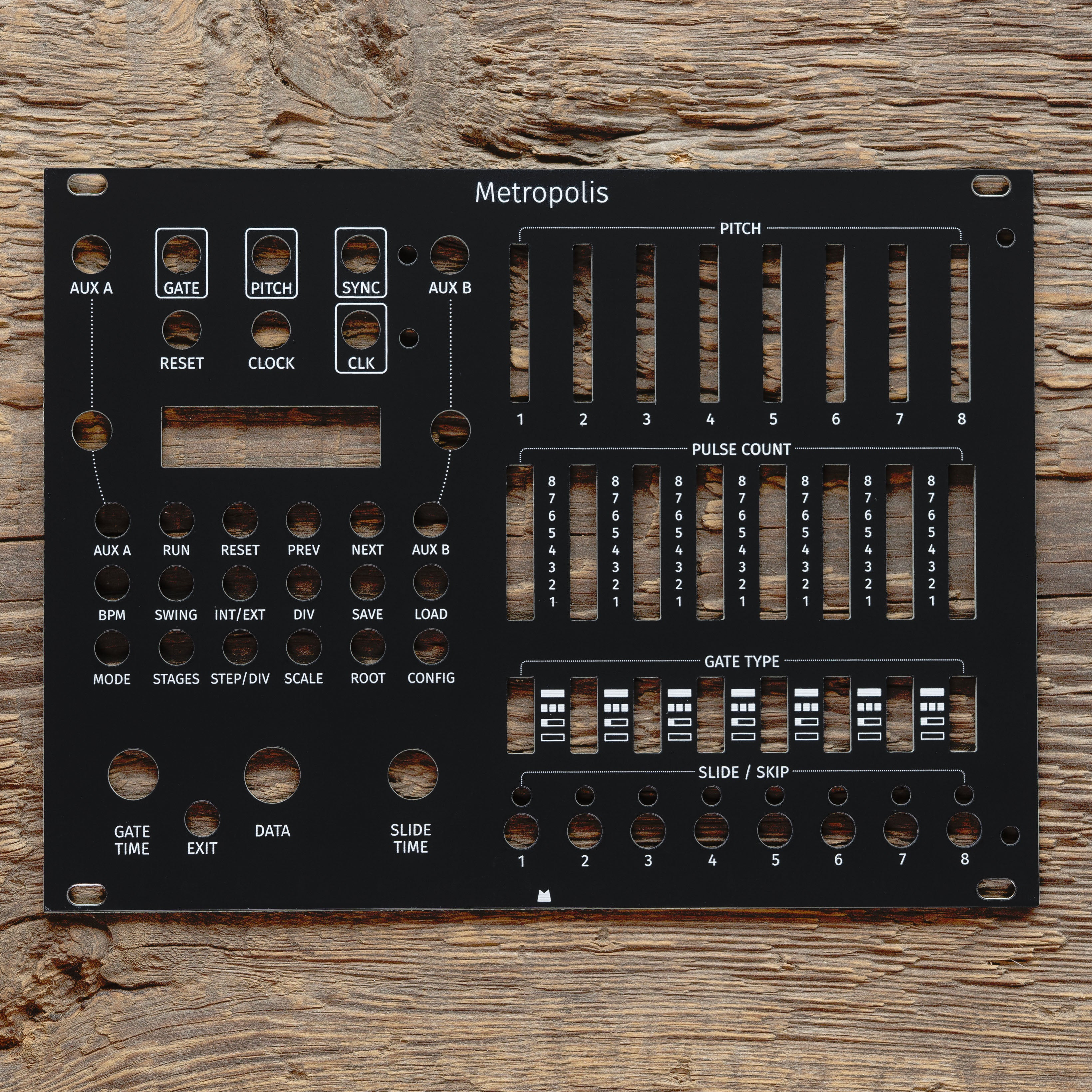 Metropolis black panel – Mörk Modules