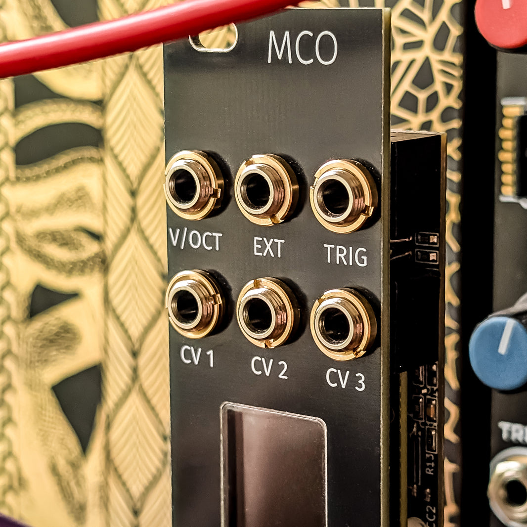 Clep Diaz - 1U - black panel – Mörk Modules