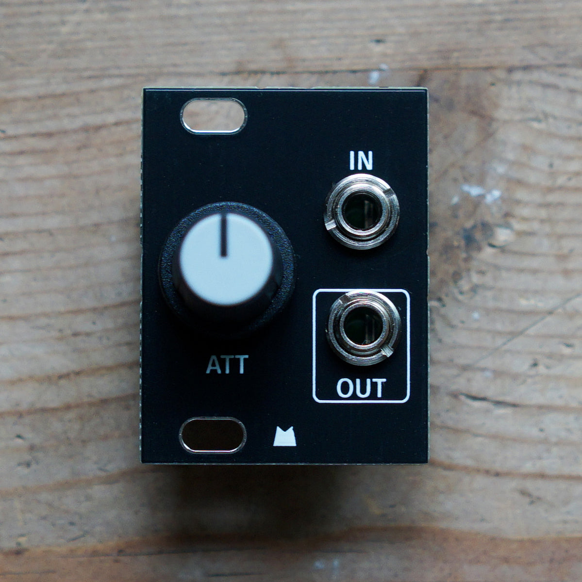 Att 1U black panel – Mork Modules